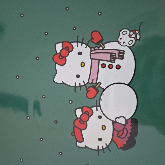 Hello Kitty | Kitchen | Hello Kitty Green Snow Loaf Or Square Bake Pan ...